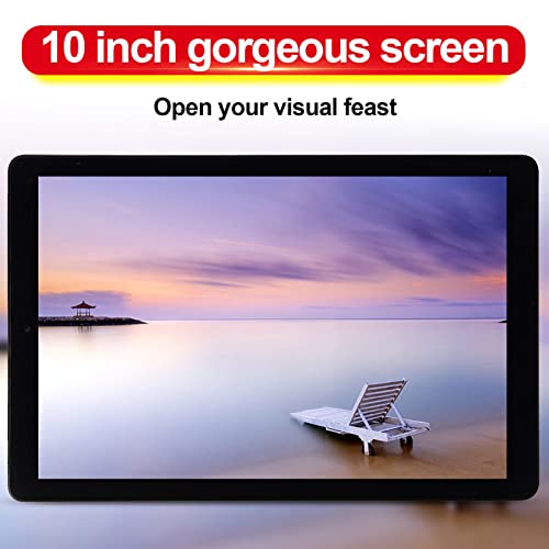 10in Tablet, Kids Tablet 5G WiFi Dual Band 10in Screen 32G Memory, Toddler Tablet for Video 100‑240V (US Plug)