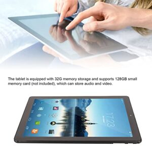 10in Tablet, Kids Tablet 5G WiFi Dual Band 10in Screen 32G Memory, Toddler Tablet for Video 100‑240V (US Plug)