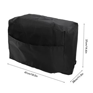 VINGVO Welding Machine Canopy, Foldable Waterproof Reusable Proof 190T Polyester Taffeta Welder Cover Garden Welding Machines Furniture Covers for Courtyard (Black)