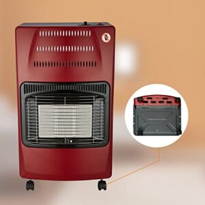 Vivicreate Patio Heater, Gas Heater, Propane Gas Heater, Outdoor Heater, Garage Heater, Work Heater (Red)