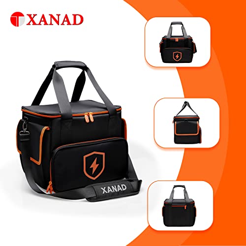 XANAD Case Bag for Jackery Explorer 500/300/240/160 Portable Power Station Generator, Multiple Pockets and Mesh Pockets for Charging Cables and Accessories- EVA Travel Hard Carrying Bag Case