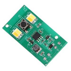 Solar Light Control Panel, Solar Lamp Control Board High Drive Efficiency Constant Current Driving Sturdy 2 Set PCB 1.2V for Patio