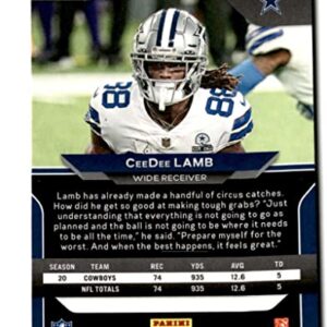 2020 Panini Chronicles Prizm Black #PB-11 CEEDEE LAMB RC Dallas Cowboys