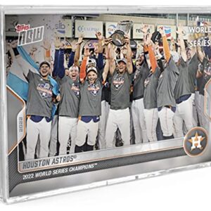 2022 Topps Now Houston Astros ‘22 World Series Champions- 15 Total Cards Team Set - The 15 Player selection produced from Topps includes Justin Verlander, Framber Valdez, Ryan Pressly , Luis Garcia, Cristian Javier, Martin Maldonado, Yuli Gurriel, Jose Al