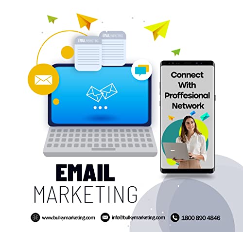 Email Marketing Software, Bulk Email Sender, Email and Media, Email with Buttons | Email Delivery | 3 Month