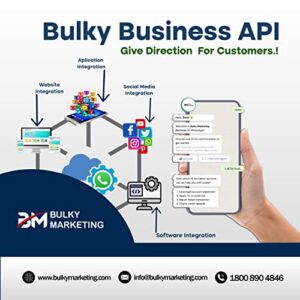 Bulky WHATSAPP API, WHATSAPP Business API, Integration with API, WHATSAPP API | Email Delivery |1 Month