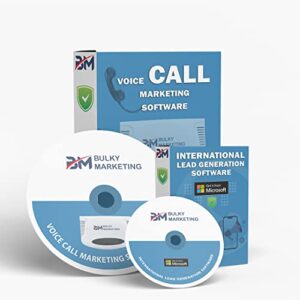 voice call marketing software and lead generation software, data lead extractor, gsm voice terminal, ivr, broadcast with sms | email delivery | (data software 1 year )