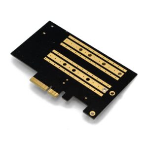 zimaboard PCIe to M.2 NVME SSD Adapter Card 32Gbps M Key/B Key PCIe4.0 X1 X4 Adapter Server Desktop PC Support SATA NGFF