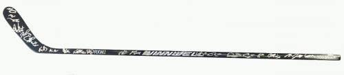 2022-23 Buffalo Sabres Team Signed Hockey Stick By 23 JSA COA - Autographed NHL Sticks