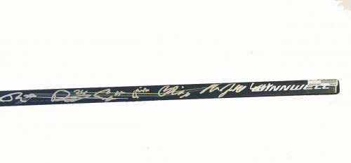 2022-23 Buffalo Sabres Team Signed Hockey Stick By 23 JSA COA - Autographed NHL Sticks