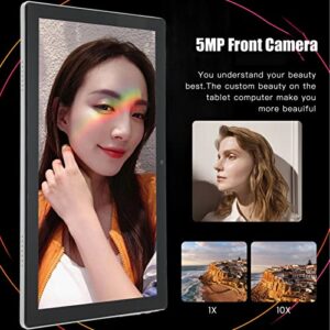 Zopsc 10in Tablet for 11-4G Calling Tablet 4+256G 5MP+8MP 5GWIFI Night Reading Mode 7000mah MT6735 8 Cores GPS Support. (US Plug)