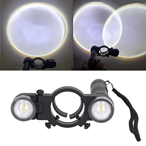 Spray Fill Light, Universal Spray Paint Lighting System with 3 Level Brightness, Memory Function, Warm or White Color, Spraygun Light for Automotive Home