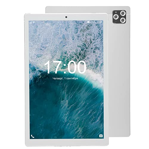 Pomya Tablet, 10 Inch 5G WiFi Tablet for 11, 3G and 64G Memory Octa Core PC Tablet, 3G Network Dual SIM Dual Standby Tablet USB C Charging for Daily Life