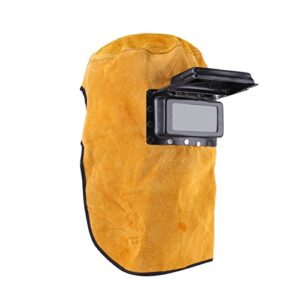 welder mask, heat resistant breathable welding helmet protection mask with lens