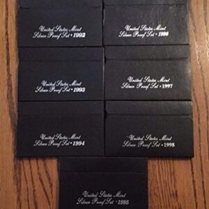 1955 S Lot of Proof Sets Set from 1955-2018 in Clad and Silver from 1992-2018 Collection US Mint Proof