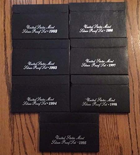 1955 S Lot of Proof Sets Set from 1955-2018 in Clad and Silver from 1992-2018 Collection US Mint Proof