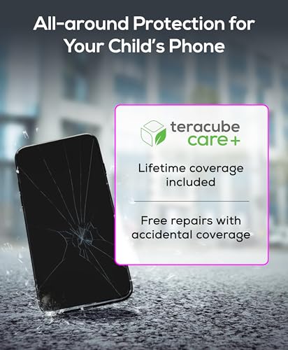 Teracube Thrive Smartphone for Kids (Age 8 to 17) - with Parental Controls, Safe Search, and Healthy Time Limits (Monthly Plan Required)