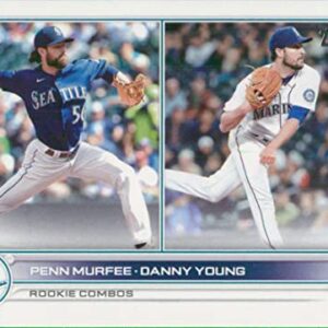 Baseball Trading Card MLB 2022 Topps Update #US220 Danny Young/Penn Murfee NM Near Mint RC Rookie Mariners