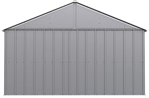 Arrow Classic Metal Shed, 12 x 17, Flute Grey