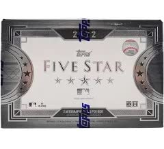 2022 topps five star baseball hobby box