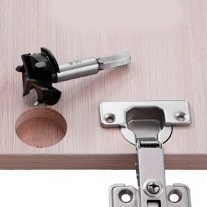 Forstner Drill Tool 80mm Wood Hole Opener Accessory Limit Function 3 Blade Design High Hardness Wide Application for Carpentry