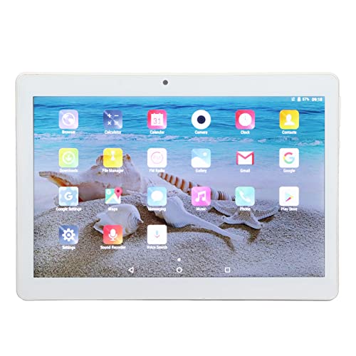 Zyyini 10in Tablet PC, 2GB 32GB RAM HD Tablet, 1960x1080IPS HD Large Screen, 3G Tablet for 11, Family (US Plug)