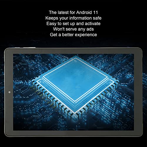 Pomya Tablet, 10 Inch IPS Screen Tablet for 11, 3GB RAM 64GB ROM Dual SIM Card Slots PC Tablet, 3G Network 5G WiFi 6000mAh HD Tablet for Daily Life