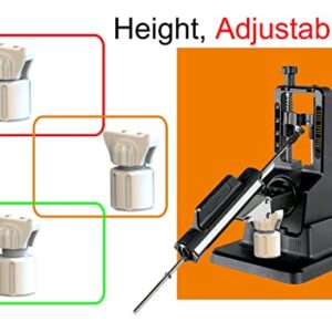 GEOCCI Adjustable Height Clamp Arm Brace for Work Sharp Precision Adjust Knife Sharpener（White）