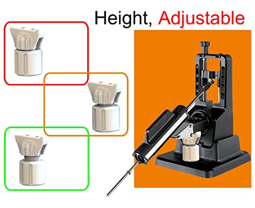 GEOCCI Adjustable Height Clamp Arm Brace for Work Sharp Precision Adjust Knife Sharpener（White）