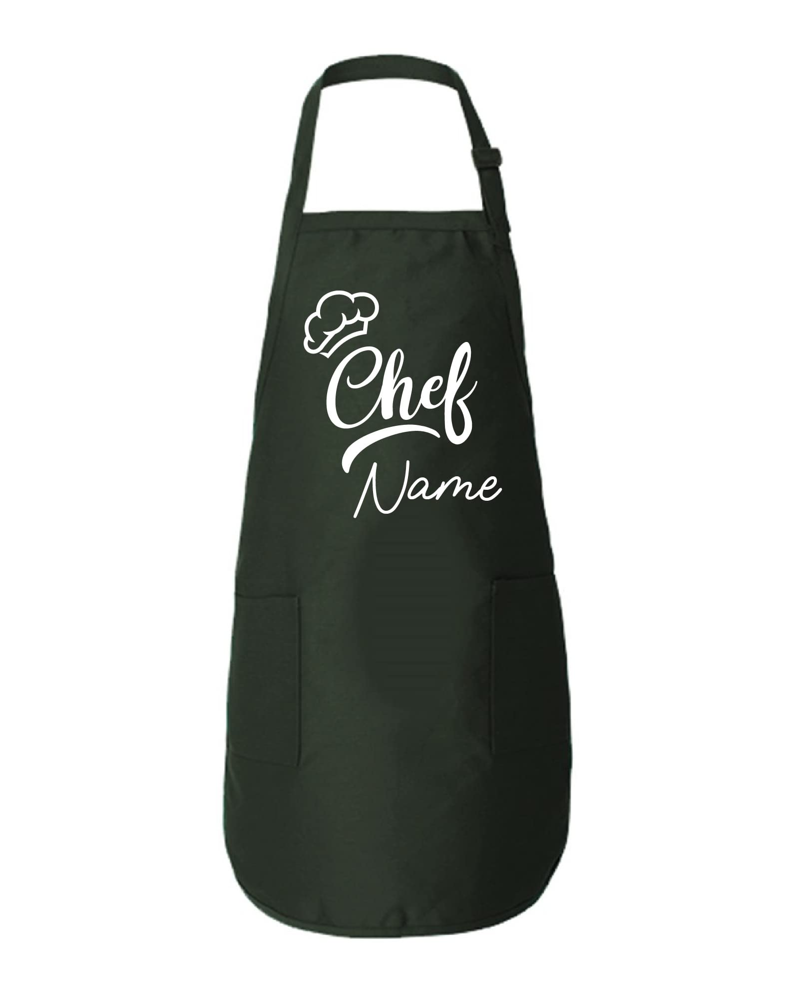 Personalized Chef Apron, Customized Apron, Apron for Daddy, Apron for Mommy, Chef Dad Apron, Chef Mom Apron, Custom Name Apron with Pockets***OPTIONAL EMBRIODERY AVAILABLE***