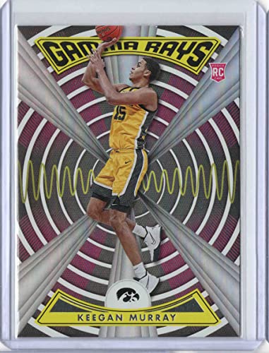 2022-23 Panini Chronicles Draft Picks Gamma Rays #4 Keegan Murray - Rookie Year - Iowa Hawkeyes