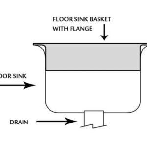 6.5 inch Basket Strainer with Flange