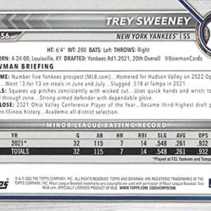 2022 Bowman Draft #BD-156 Trey Sweeney