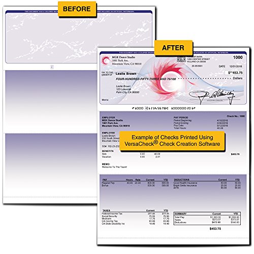 VersaCheck X1 Platinum 2023 - Finance and Check Creation Software [PC Download]