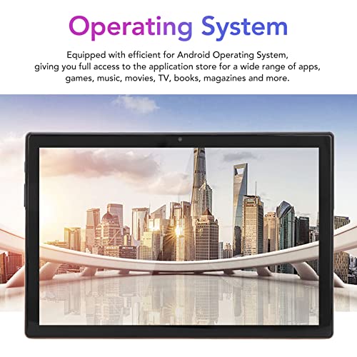 Pomya HD 10.1 Inch Tablet,Portable HD PC Tablet Computer,10GB 256GB,WiFi for Android11 Tablet,4G LTE Dual SIM Dual Standby Calling Tablet PC (Silver)