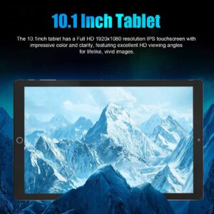 CUIFATI 10.1 in Tablet IPS 1080P, 6G RAM 128G ROM 11.0 Tablet, Learning Tablet with MT6753 Octa Core CPU, 2.4G 5G WiFi Calling Tablet, Dual Speakers/Dual Camera/Dual SIM