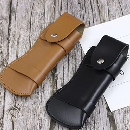 Zerodeko Set Chef Covers Pruner Sheath Kitchen Sheath Reusable Sleeve Holster Convenient Cutter Guard Outdoor Camping Accessories Covers for Home Holder Pu Tactics Waistcoat