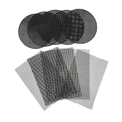 HANABASS 10pcs Bottom Mat Screens Cushion Pads Drainage Hole Anti Pad Cushions Breathable Loss Gaskets Flowerpot Shop Gasket DIY Square Mesh Bonsai Flower Garden Pot Plant Screen Net Mats