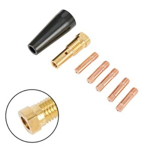 Emiif 7Pcs Gasless Nozzle Tips Fit Century Fc90 Flux-Cored Wire Feed Welder K3493-1 Mig Welding Accessory Mig Welding Torch Fc90 Mig Accessories