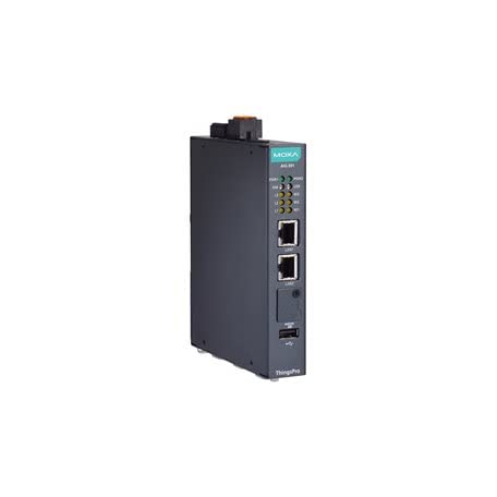 AIG-301-US-AZU-LX, Advanced IIoT Gateways, Cortex-A7 Dual-core 1GHz, 1 CAN, 4 DIs, 4 DOs, USA LTE, ThingsPro Edge and Azure IoT Edge SW, -20 to 70°C