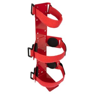 Pochar Fire Extinguisher Mounting Bracket Heavy Duty Wall Mount Bracket for 2.5 lb & 5 lb Fire Extinguishers - Mount in Your Office, Warehouse, Car, Boat or Off-Road Vehicle - Fits Most Popular Brands