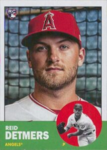 2022 topps archives #10 reid detmers 1963 topps rc angels baseball mlb