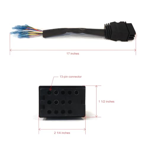 The ROP Shop | Snow Plow 13 Pin Wiring Harness Repair Kit for Boss HD Straight