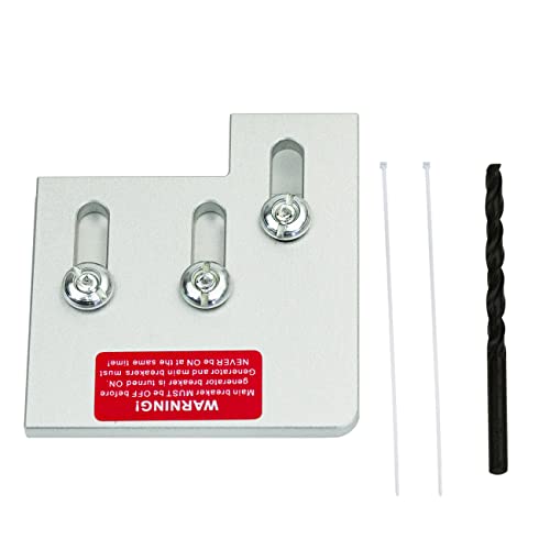 Generator Interlock Kit,1 3/8 Inches Spacing Between Main and Generator Breaker, Professional and Interlock Kit Compatible with Square D QO or Homeline 150 or 200 amp Panels