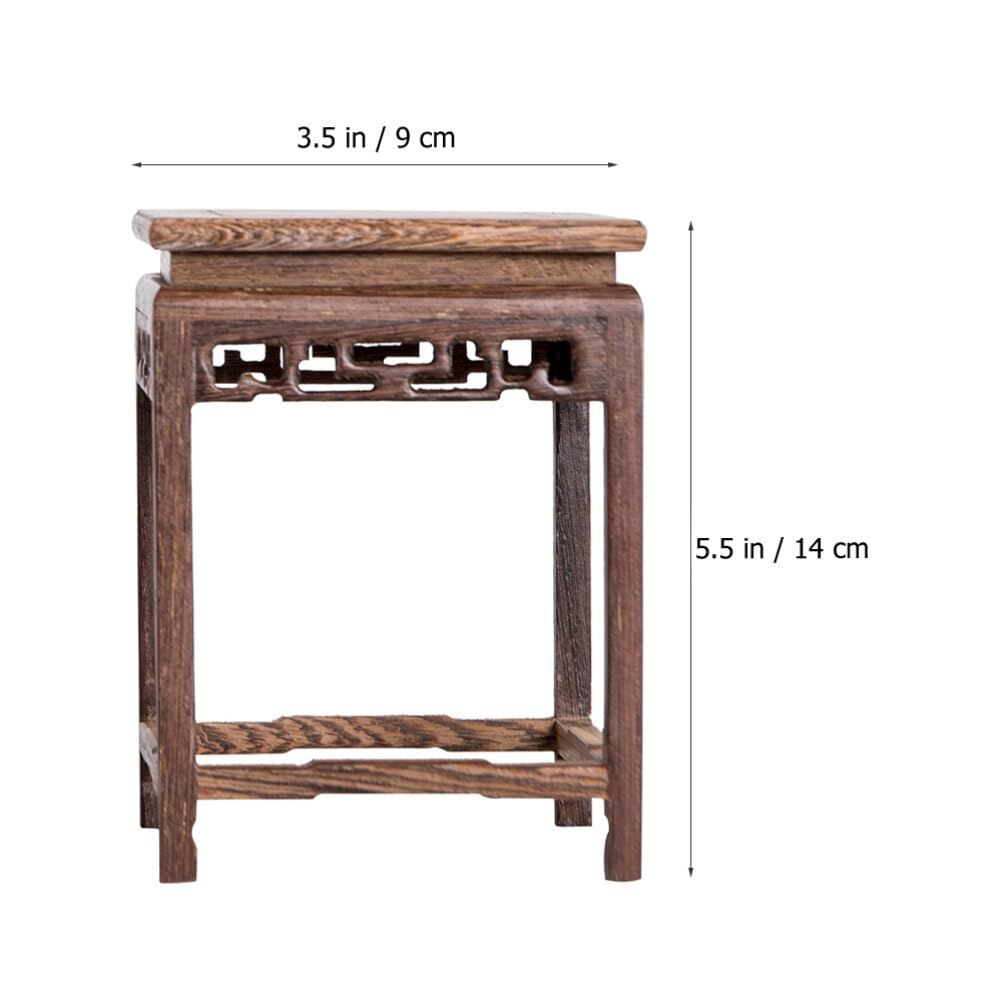 Cabilock Tall Plant Stand Pot Holder Flower Shelf Rack Display Table Wood Plant Riser Stands Stool Bonsai Holder