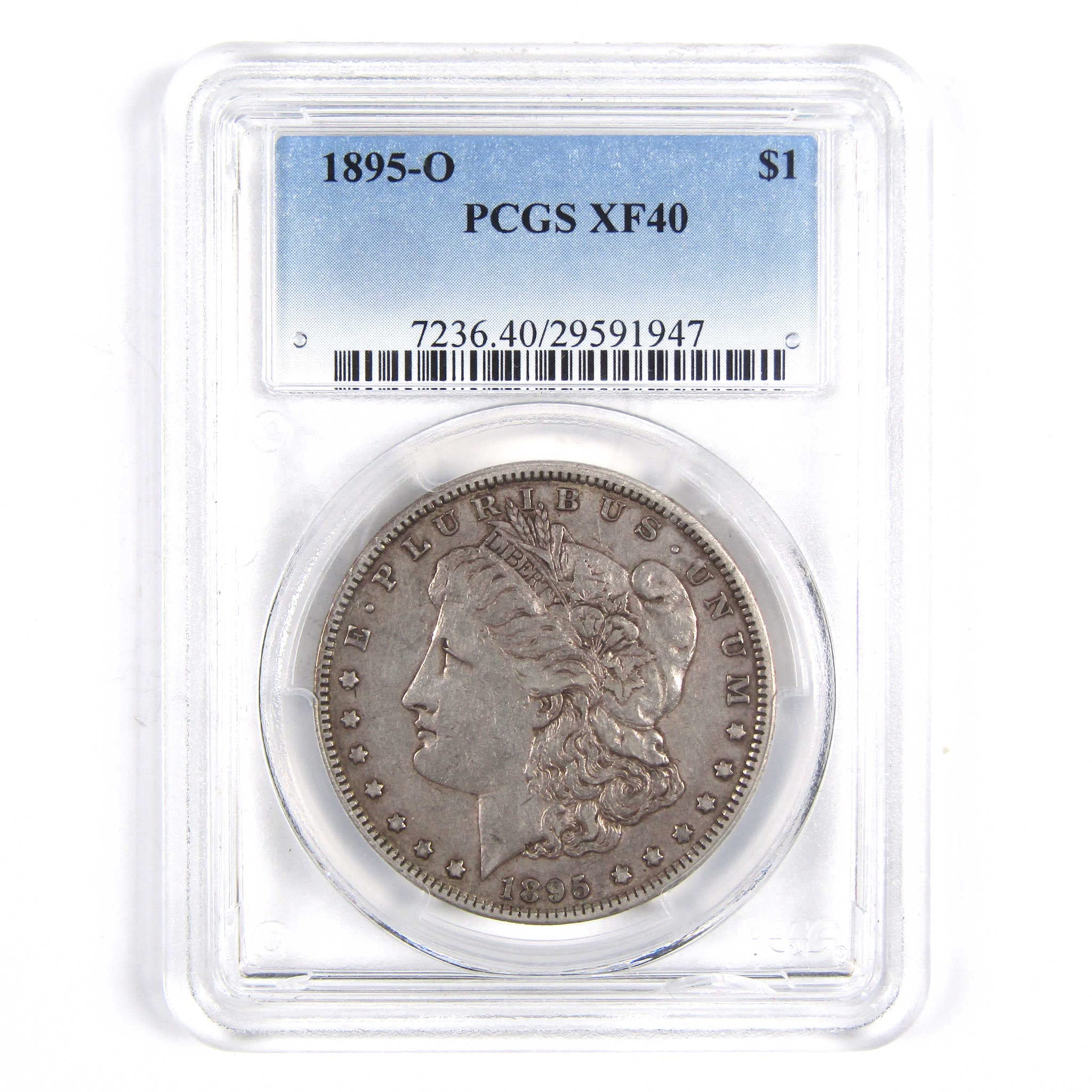 1895 O Morgan Dollar XF 40 PCGS 90% Silver US Coin SKU:I2870