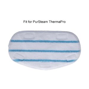 5PCS Replacement Pads Floor Mop Refill Professional Cloth Replacement Washable 10 in 1 Microfiber Mop Refill for PurSteam ThermaPro