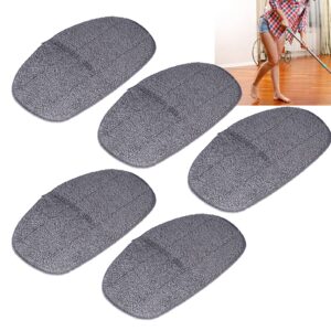 Pssopp 5PCS Cloth Replacement Replacement Pads Washable Mop Refill Microfiber Mop Refill for Leifheit CleanTenso