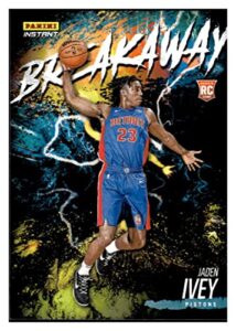 jaden ivey rc 2022-23 panini instant breakaway rookie /2304#7 pistons nm+-mt+ nba basketball