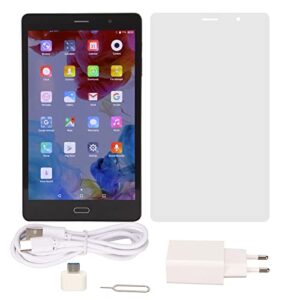 HD Tablet for Work, 4GB RAM 64GB ROM 8-inch Tablet 100‑240V (EU Plug)